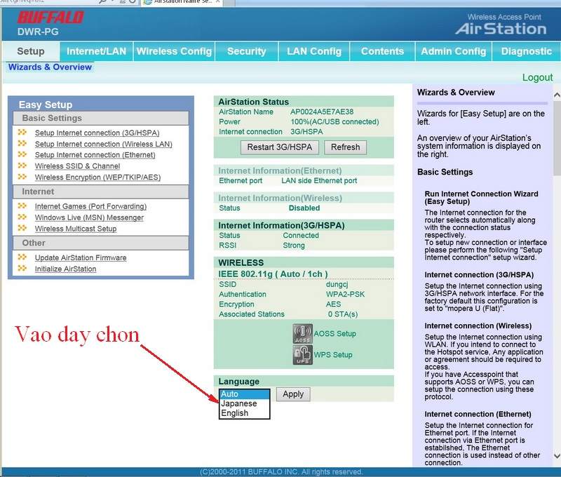 Modem Thu Phát Wifi SIM 3G Buffalo, NTT Docomo: DWR-PG, Pin Docomo 3G ...