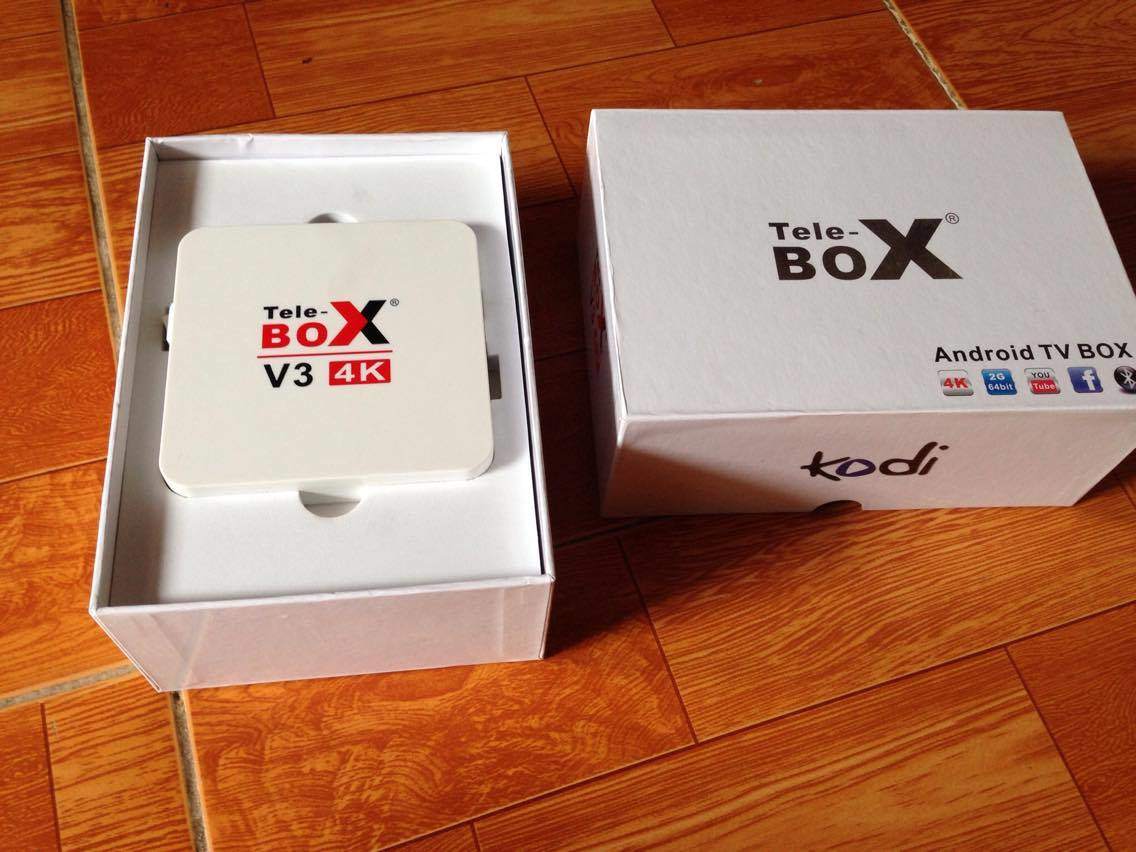 Tivibox Telebox V3 4K HD,Ram2G,Chip S905 giá rẻ nhất toàn Quốc, 1tr250k ...