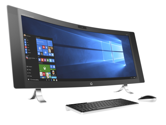 HP ENVY Curved All-In-One Desktop - 34 - Intel SkyLake I5 6400T,12GB ...