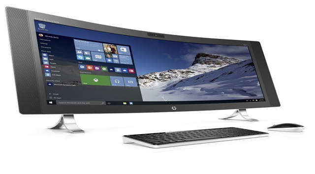 HP ENVY Curved All-In-One Desktop - 34 - Intel SkyLake I5 6400T,12GB ...