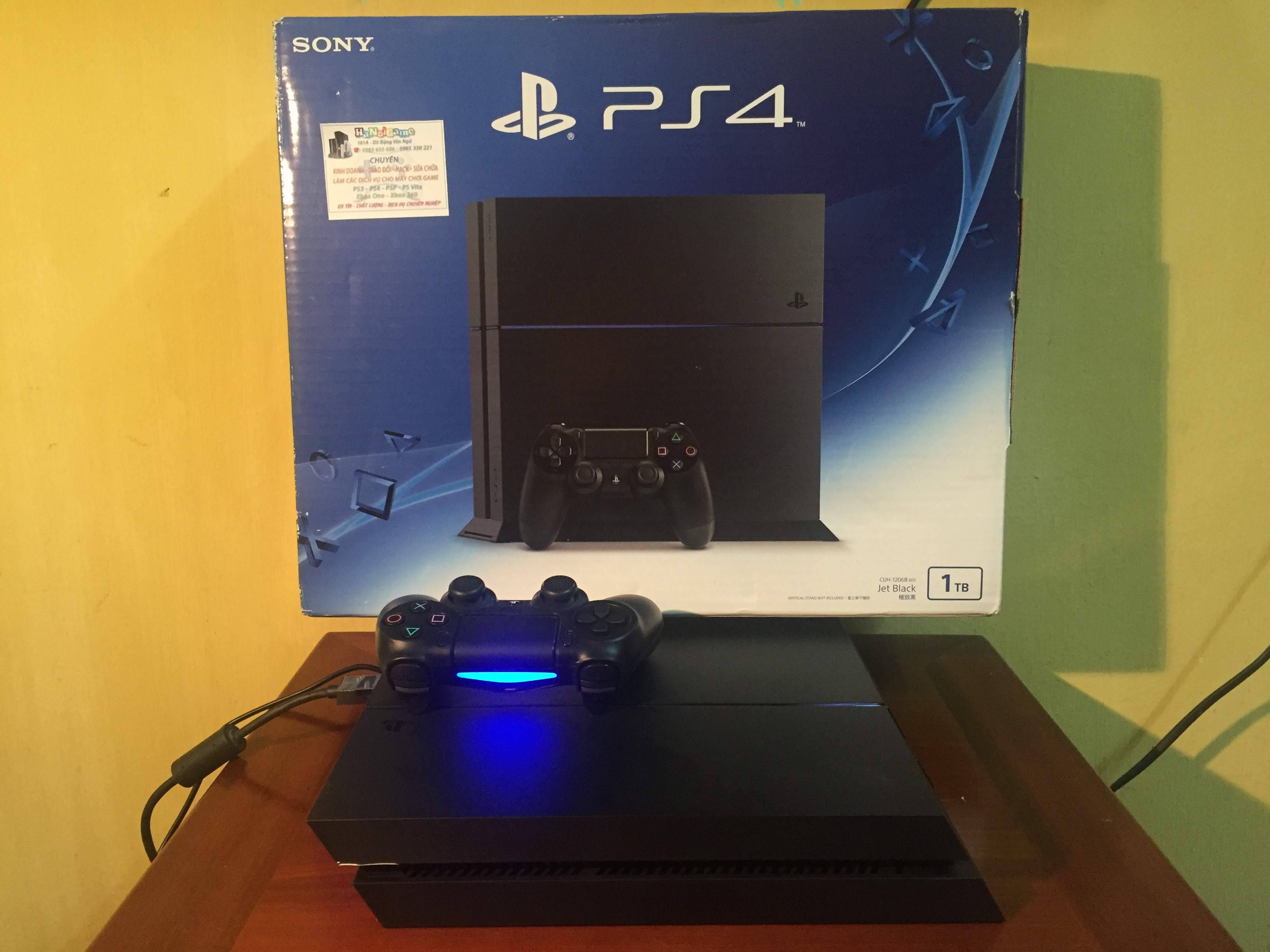 Bán Ps4 1206B 1Tb fullbox + game Ps4 - 6.400.000đ | Nhật tảo
