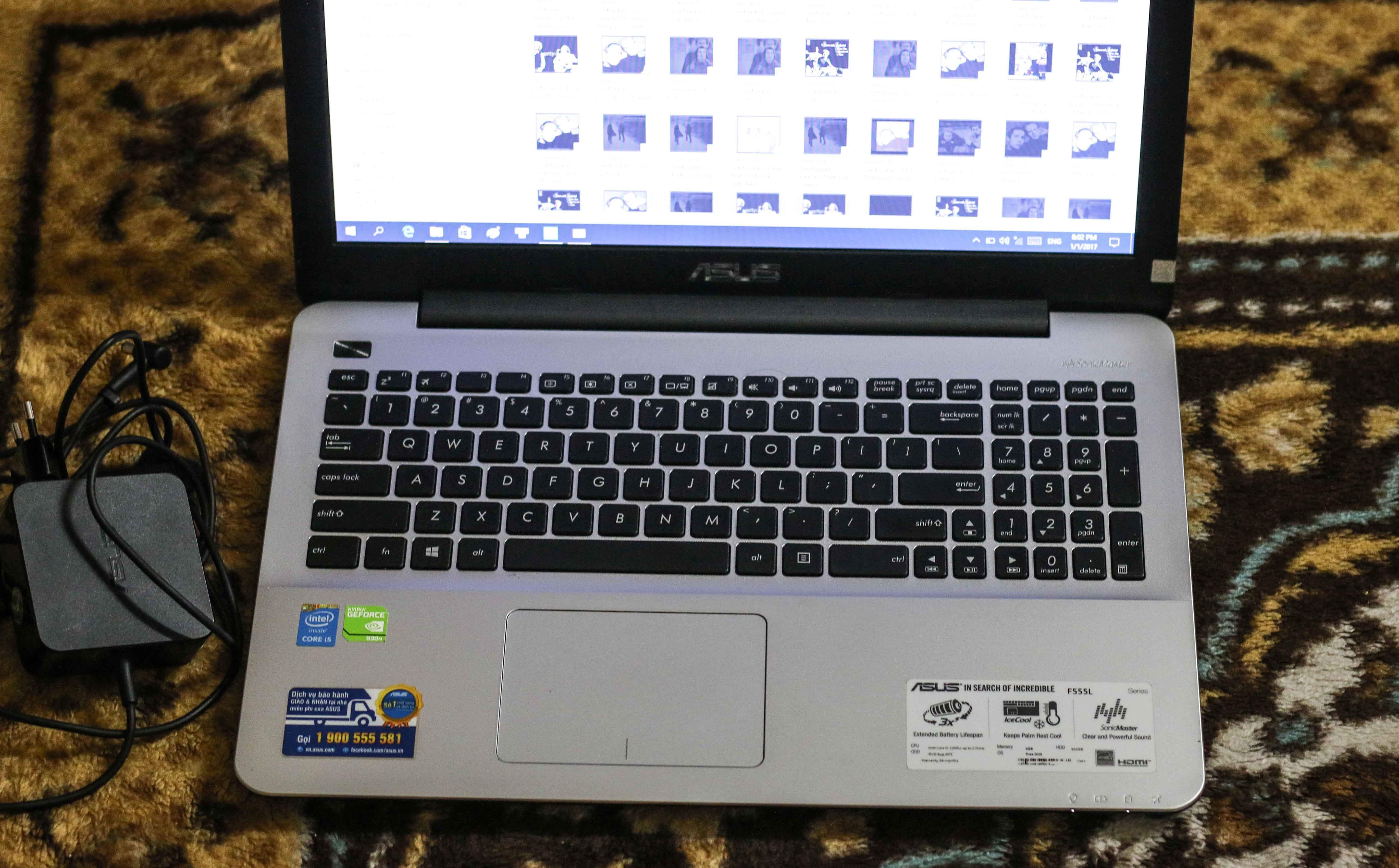 Asus F555L - 8.800.000đ | Nhật tảo