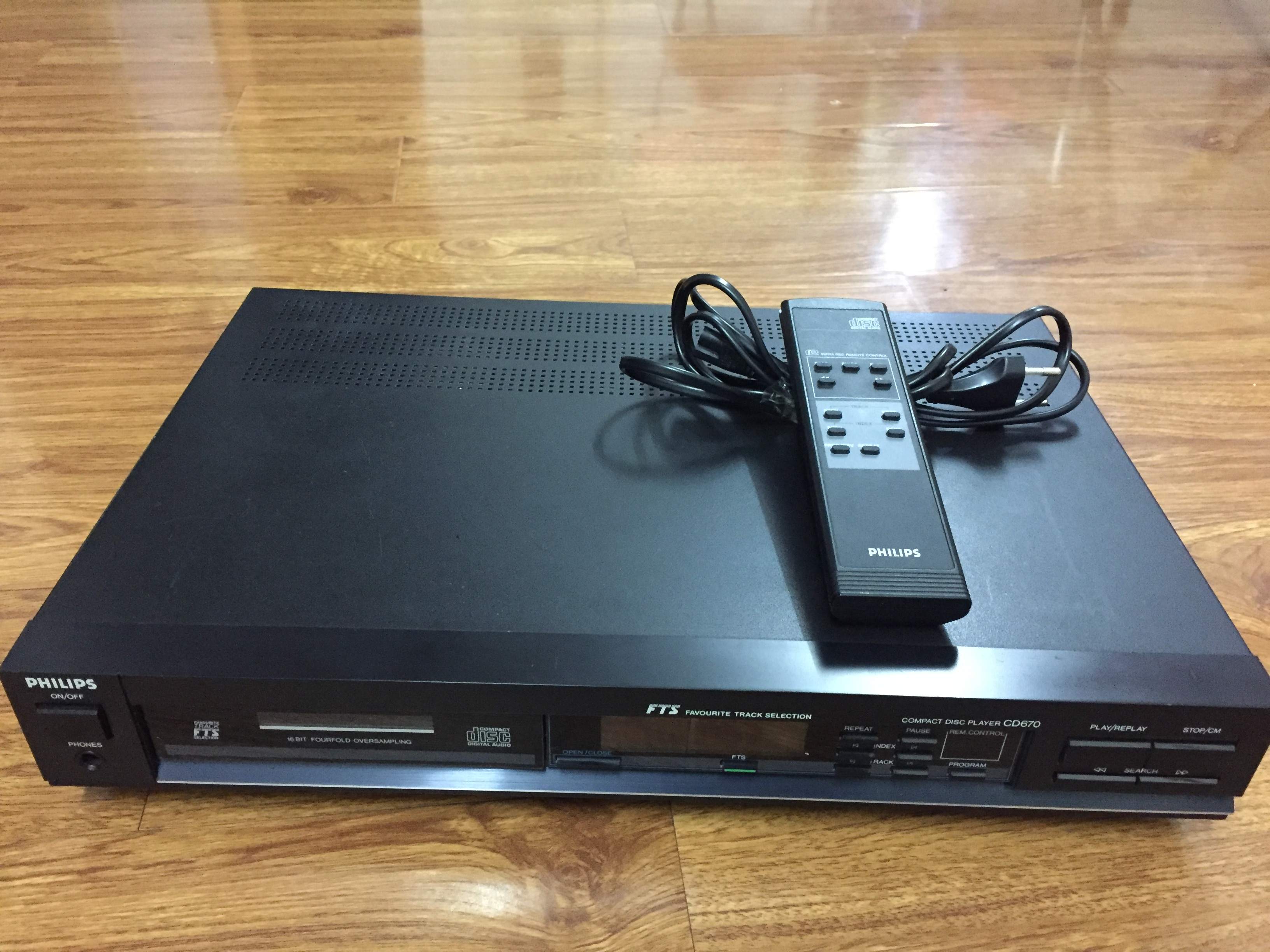 Bán đầu CD Philips 670 chạy giải mã 1541 huyền thoại - 6.000.000đ ...