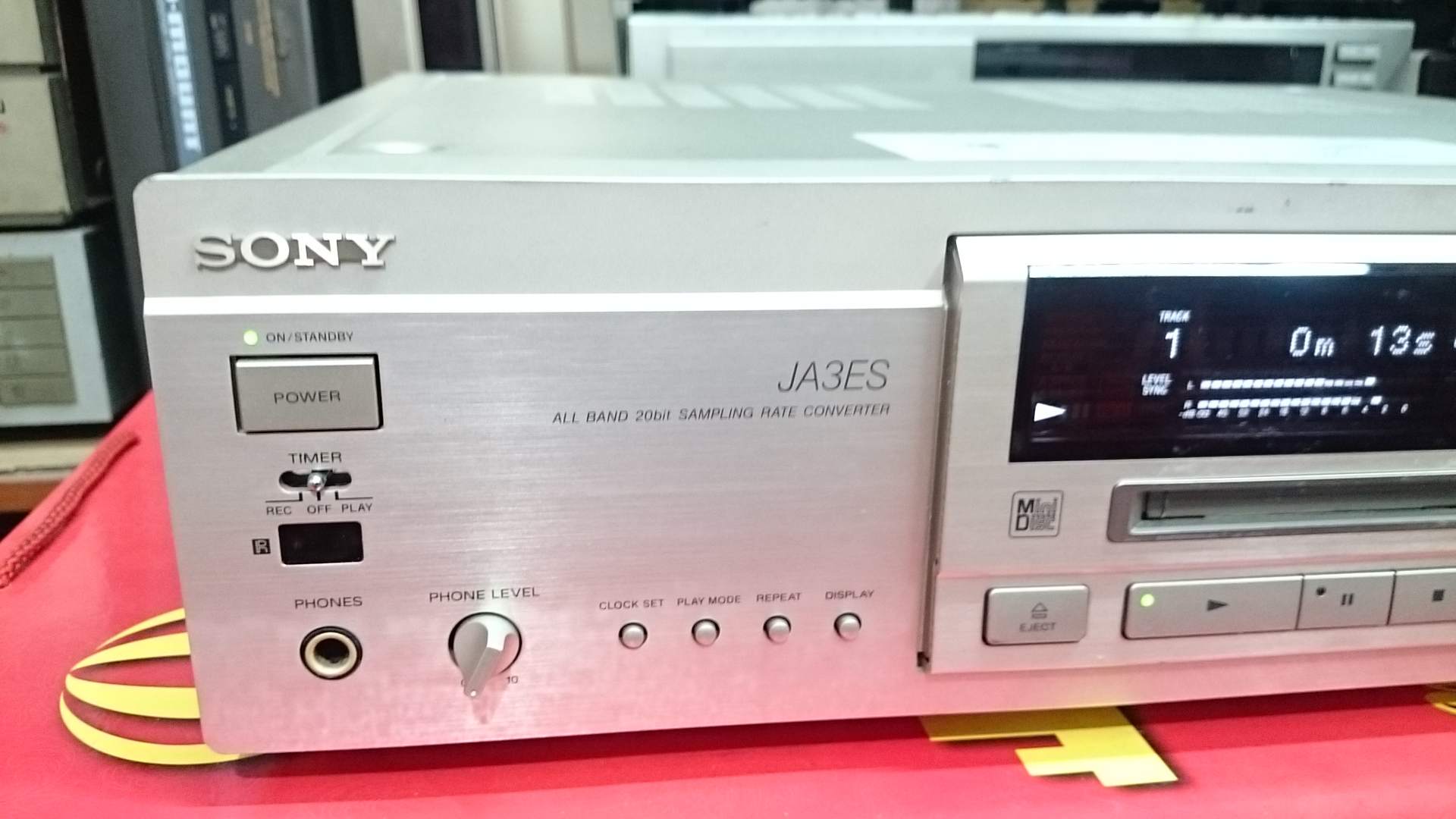Đầu MD Sony JA3ES tuyệt đẹp mới về từ Nhật - 2.500.000đ | Nhật tảo