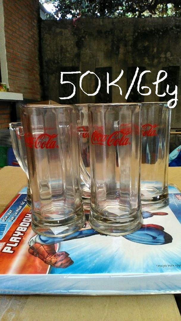 Ly thủy tinh Coca Cola - 50.000đ | Nhật tảo