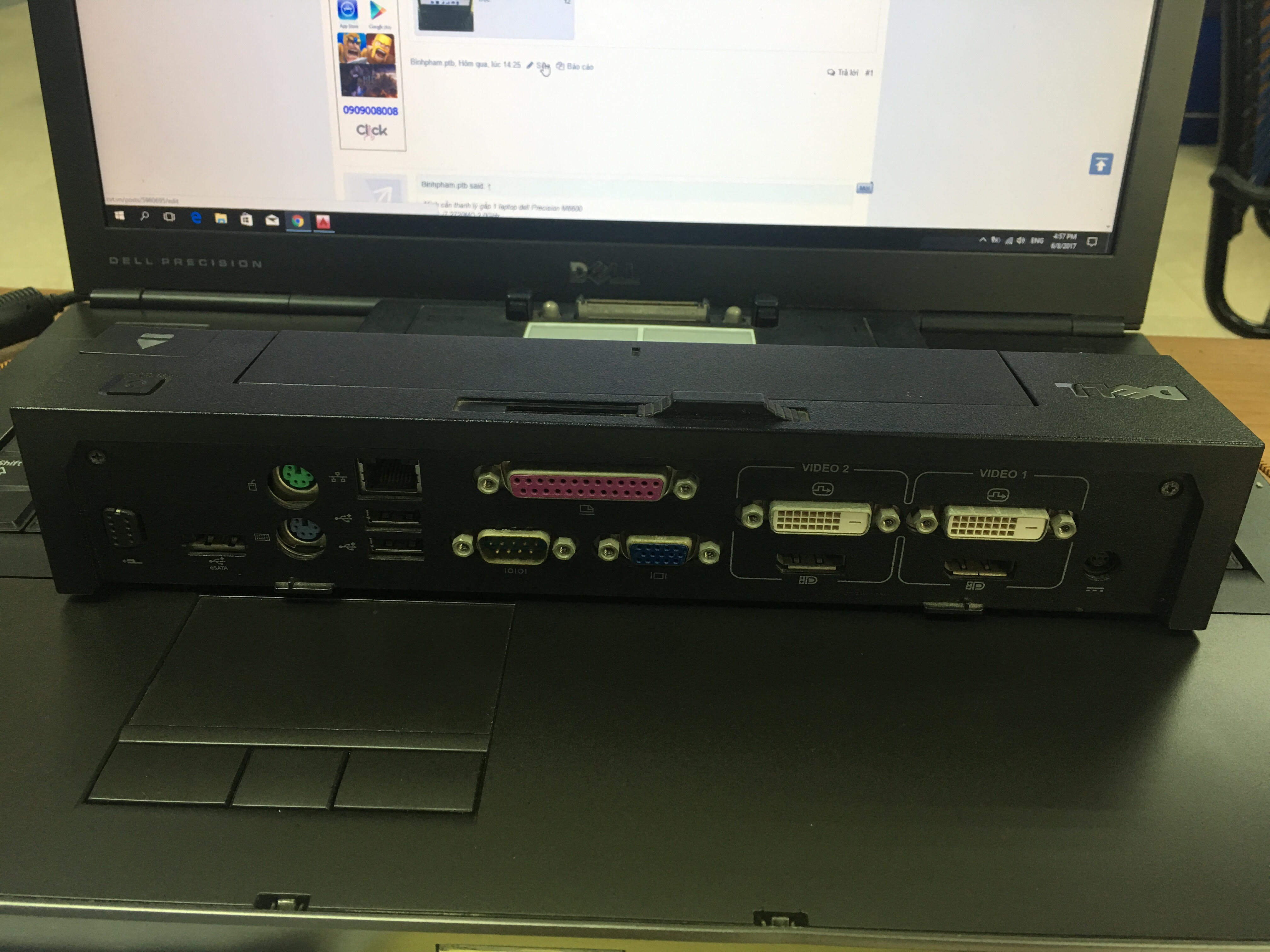 Laptop DELL Precision M600 - 12.000.000đ | Nhật tảo