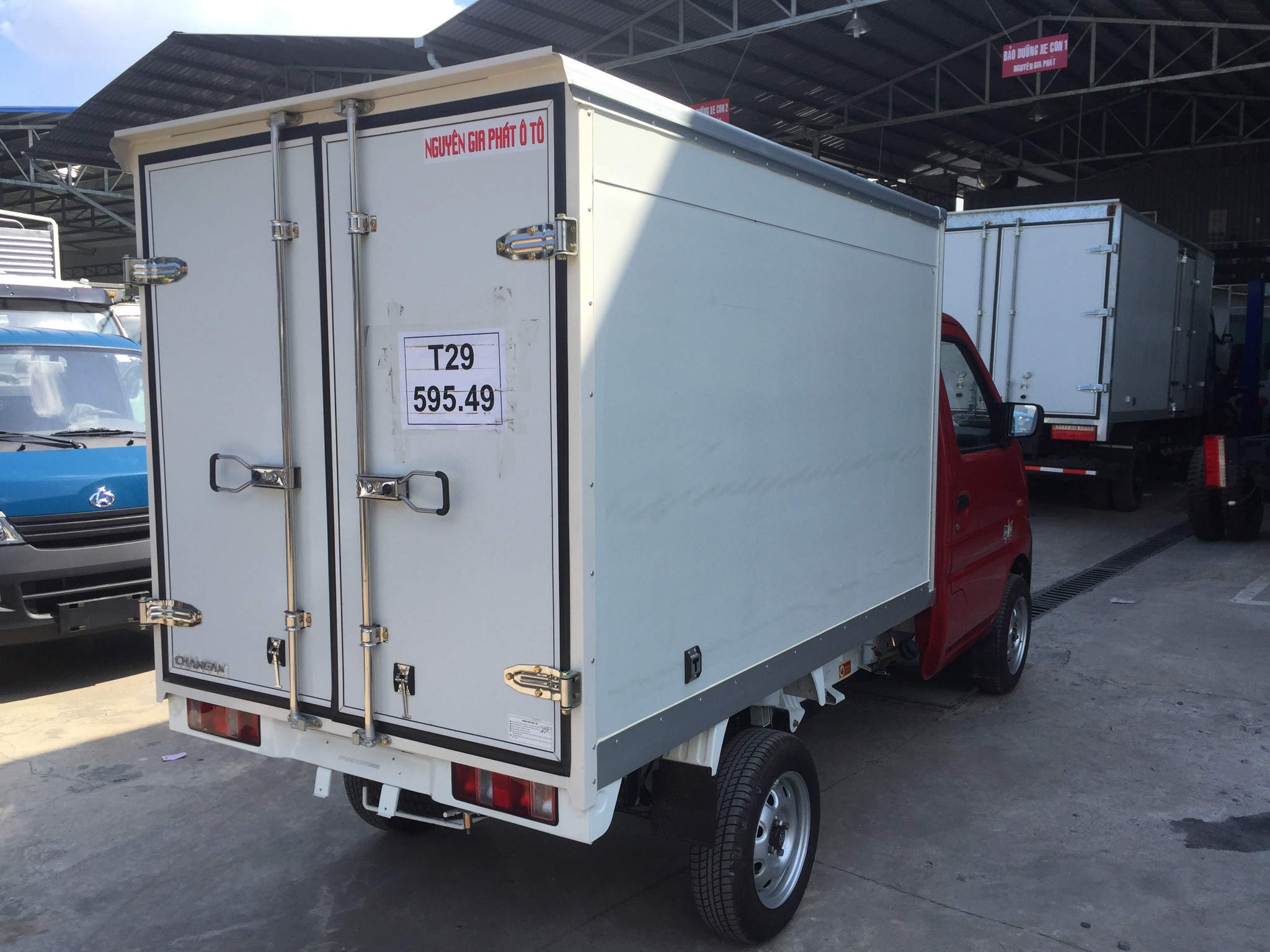 Xe tải nhẹ Veam star 850kg thùng kín ( sơn theo yêu cầu) - 160.000.000đ ...