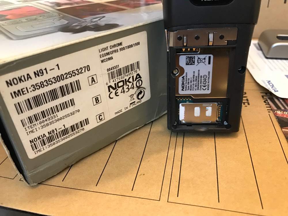 Nokia N91 Silver Chrome Fullbox new 99.999%, hàng sưu tầm cực hiếm... - 5.900.000đ | Nhật tảo