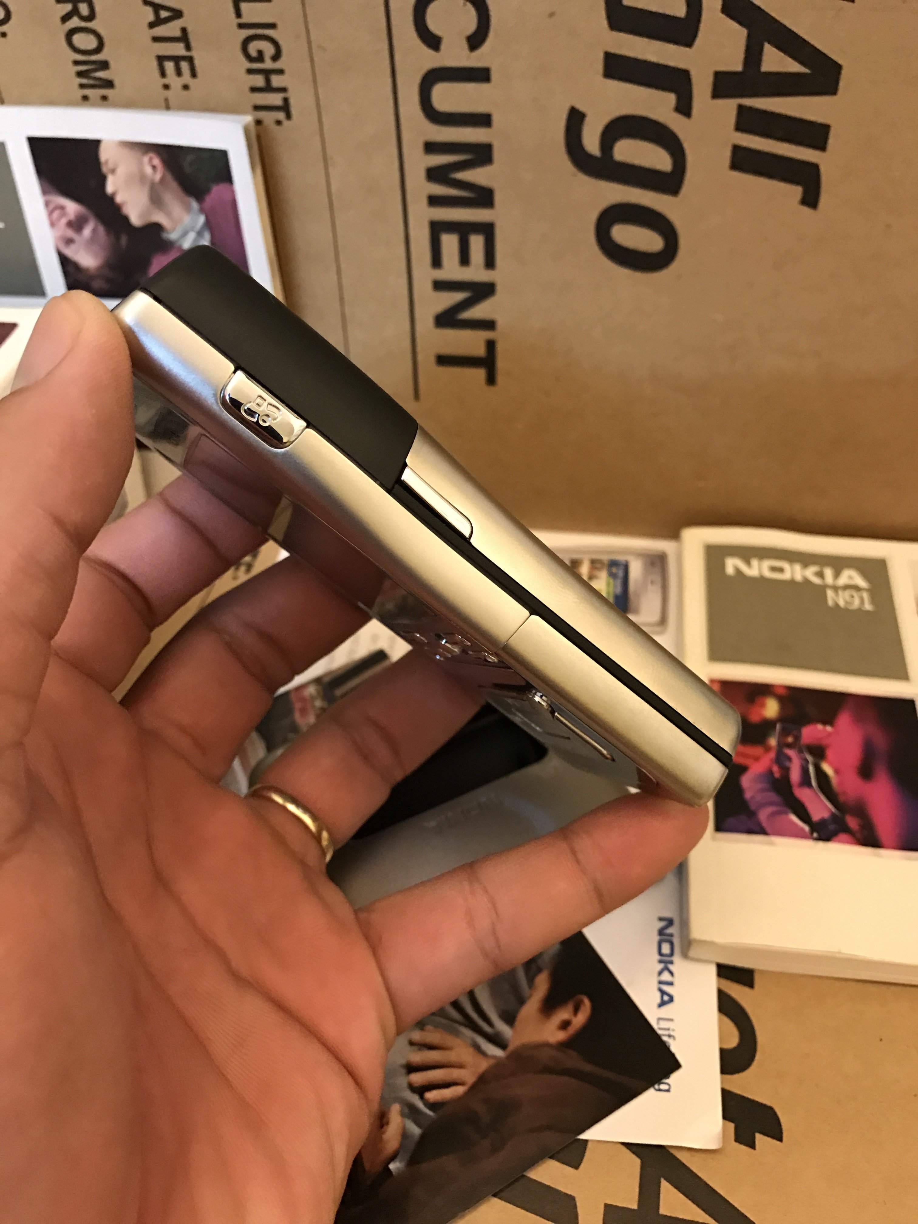 Nokia N91 Silver Chrome Fullbox new 99.999%, hàng sưu tầm cực hiếm... - 5.900.000đ | Nhật tảo