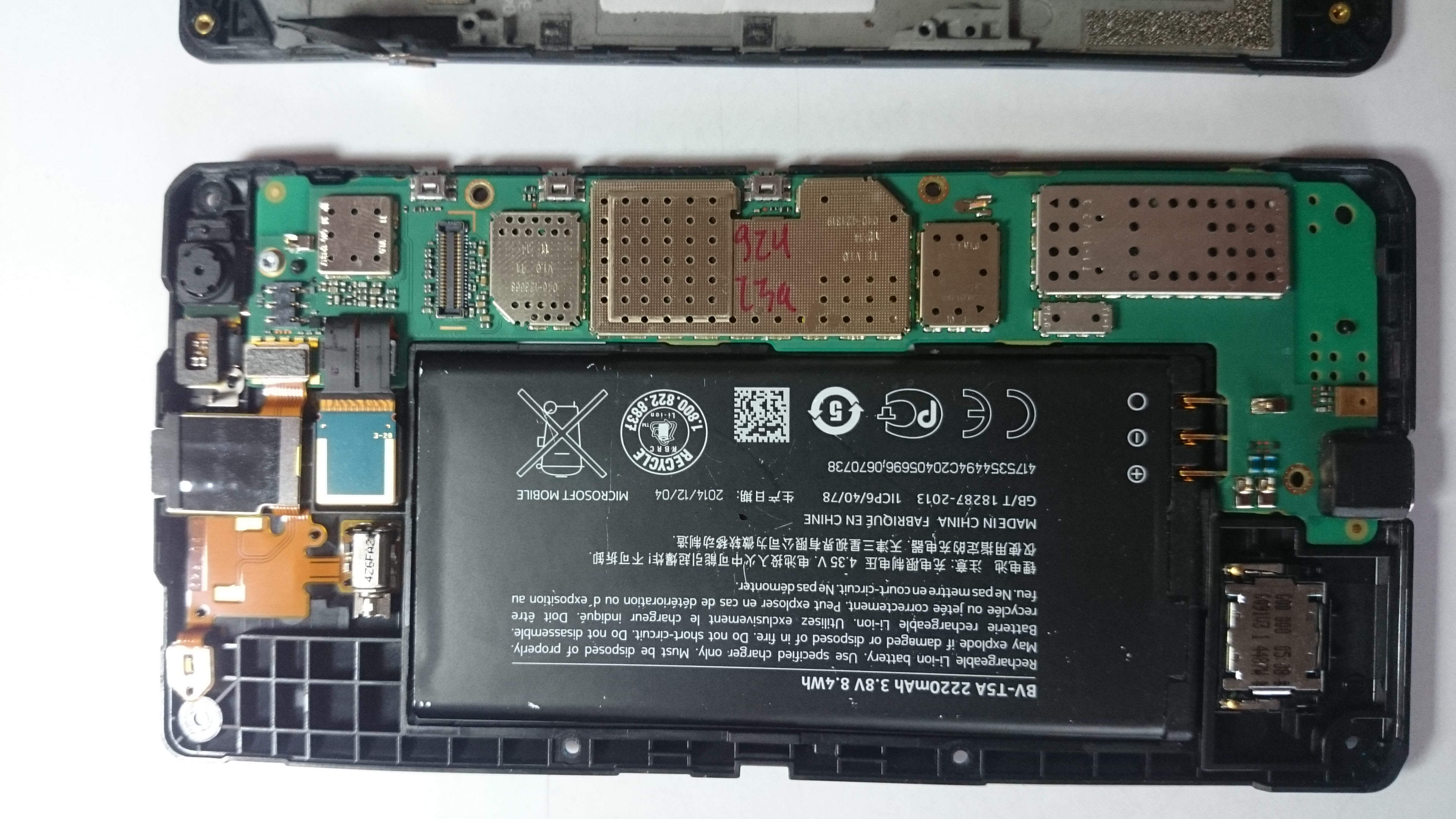 Xác Nokia Lumia 730 xanh lá + Màn hình 1320 - 300.000đ | Nhật tảo