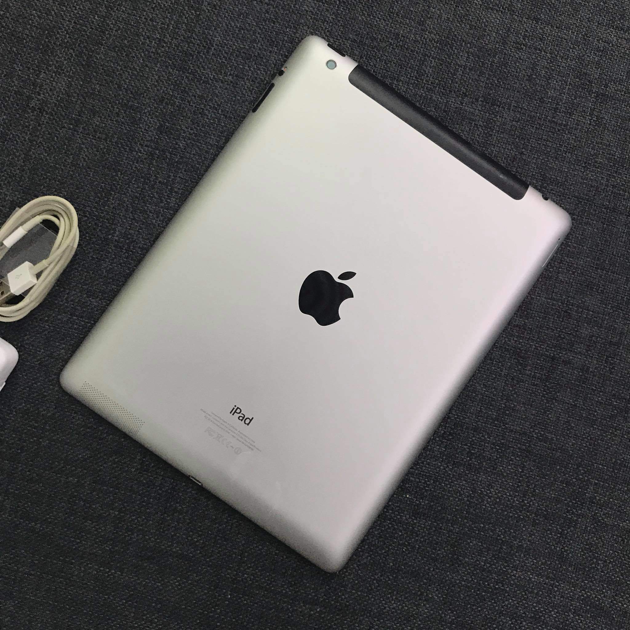 iPad 4 16GB Wifi 16GB Trắng - Đầy đủ PK, đã dán Cường lực - Giữ gìn như ...