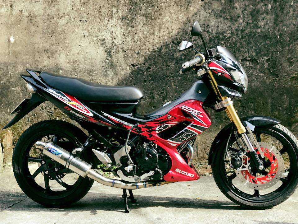 Cổ pô Titan - cổ inox 304 cho Honda Sonic - Winner - Suzuki Raider Fi ...
