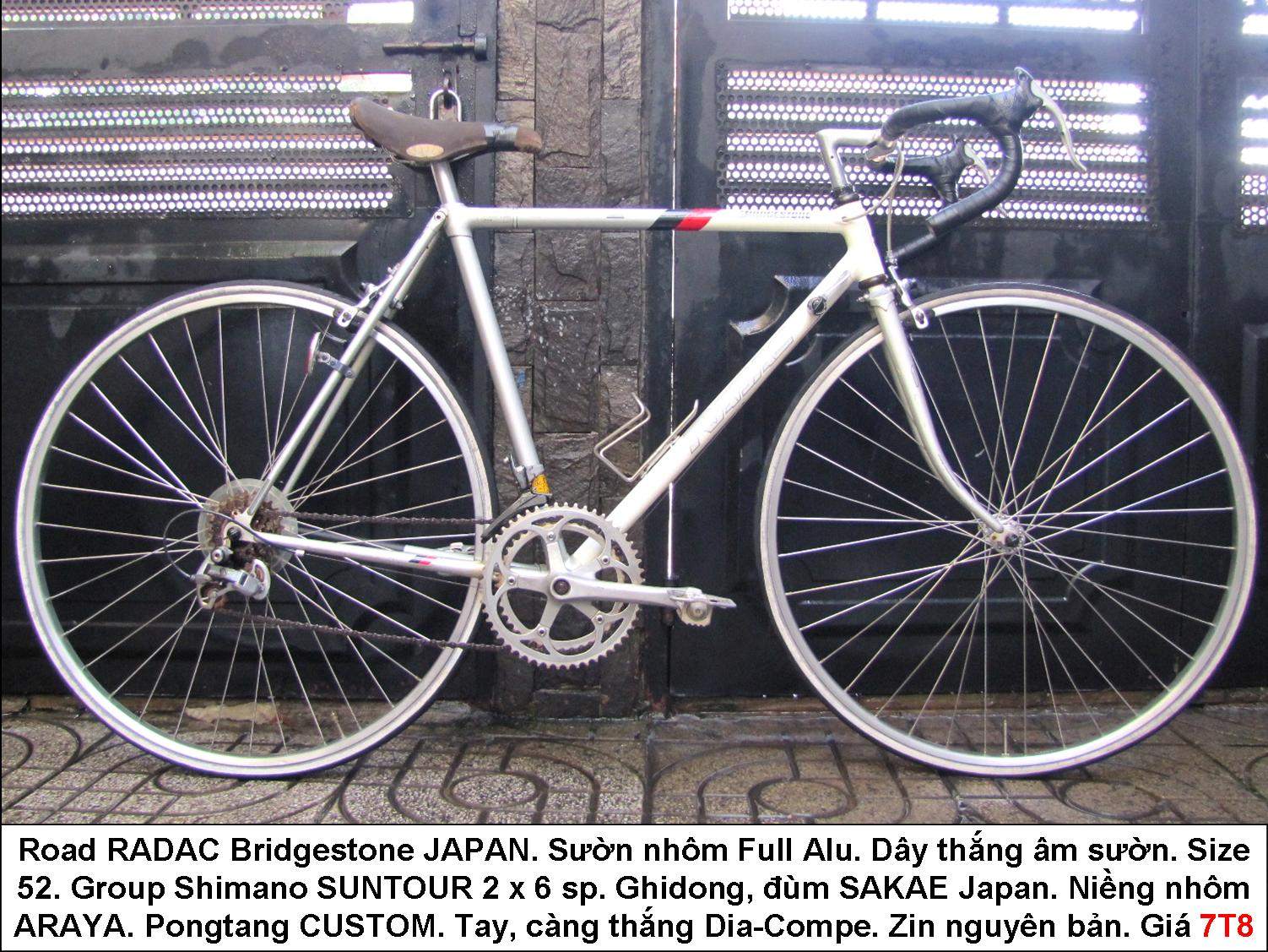 Xe đap Road RADAC Bridgestone made in JAPAN - 7.800.000đ | Nhật tảo