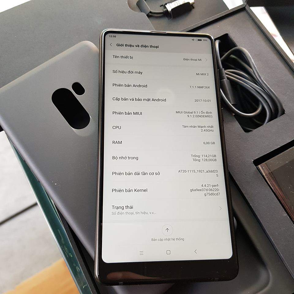 Xiaomi MiMix 2 128G 1 siêu phẩm 2017 máy mới cứng giá êm - 10.500.000đ ...