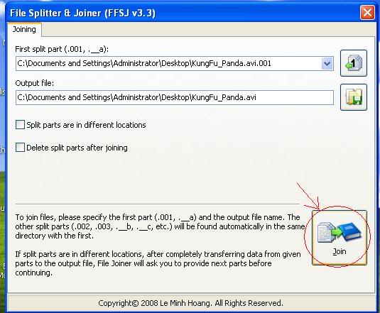 File Splitter and Joiner Version 3.3 full + portable