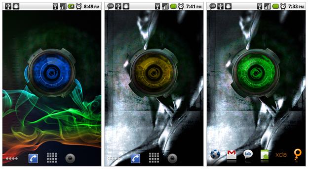 Droid X Eye Live Wallpaper dành cho điện thoại Android 2.1 / 2.2 | Viết ...