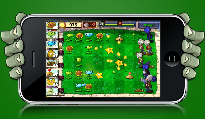 Plants vs. Zombies 1.3 (iPhone iPod Touch) | Viết bởi hieukame