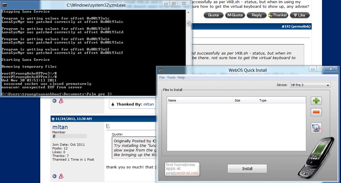 HOT! Virtual keyboard cho Palm Pre 3 - Bàn phím ảo cho Palm pre 3 ...