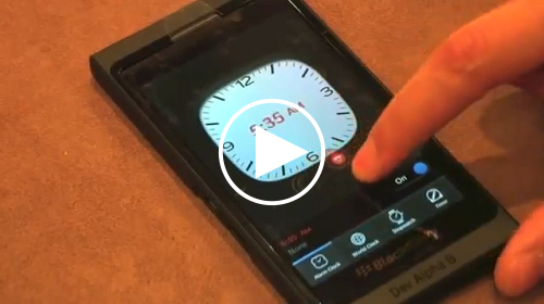 [Video] Cái nhìn rõ hơn về ứng dụng Clock và Compass trên BlackBerry 10 ...