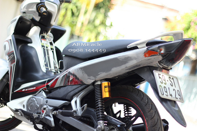 Thay đuôi Jupiter fi RC 2012 | Viết bởi CB170R