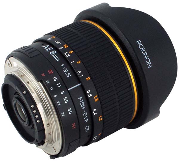 Rokinon 8mm f/3.5 Aspherical Fisheye
