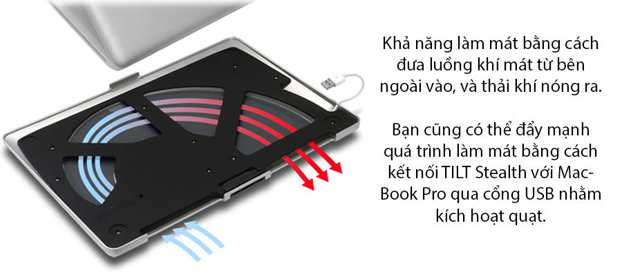 [Kickstarter] TILT Stealth: Đế tản nhiệt cho Macbook Pro với thiết kế ...