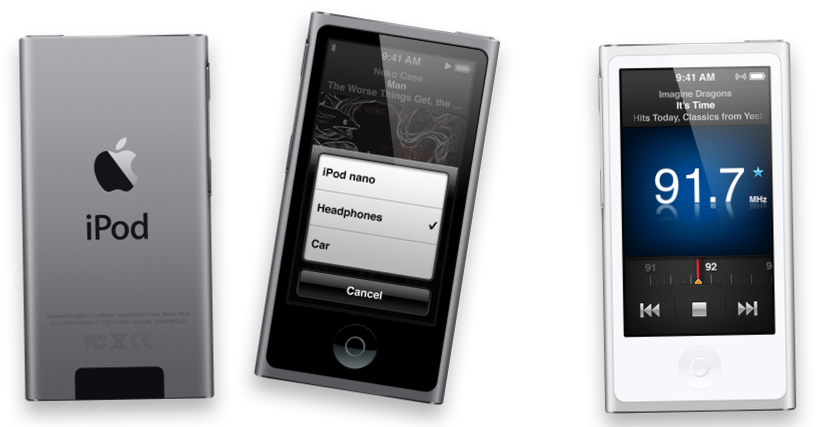 Apple thêm màu "xám không gian" cho các máy iPod, trừ iPod classic