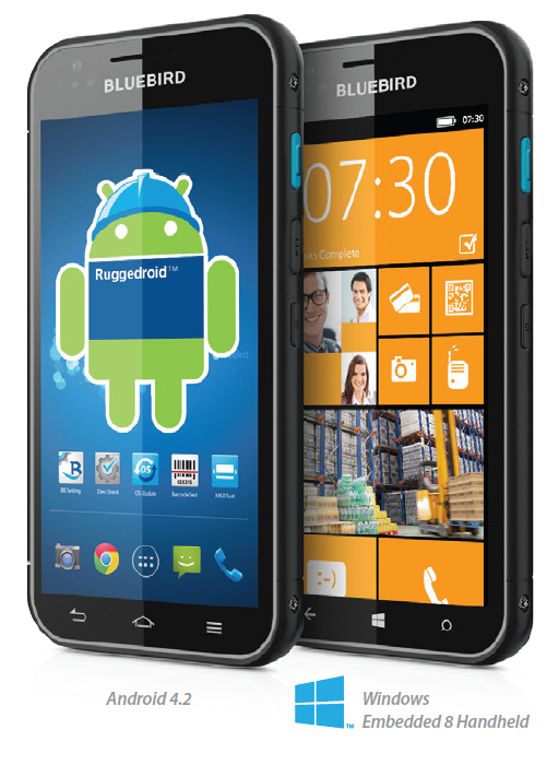 Bluebird ra mắt điện thoại có hai phiên bản chạy Android 4.2 và Windows ...