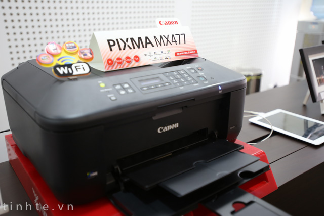 Canon giới thiệu 8 mẫu máy in phun màu Pixma 2014