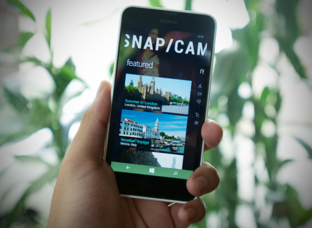 SNAPCAM - ứng dụng kèm dịch vụ tạo và in album ảnh trên Windows Phone
