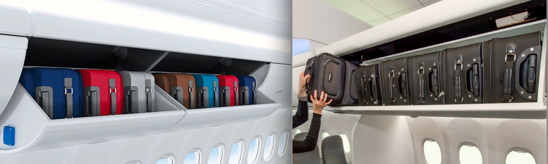 Boeing tăng sức chứa hành lý xách tay trên 737 với thiết kế ngăn hành ...