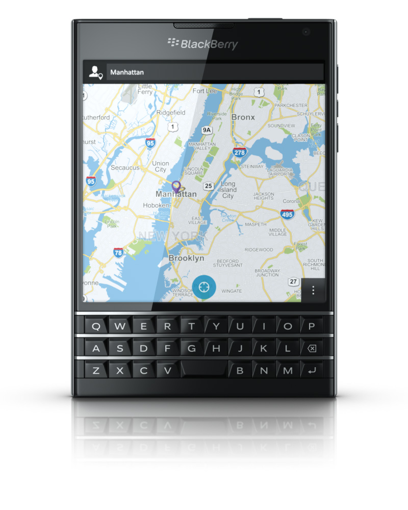 BlackBerry chính thức giới thiệu Passport, 4,5" vuông, bàn phím hybrid ...