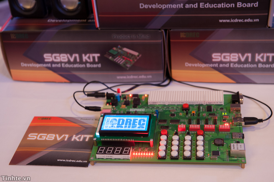 Trung tâm ICDREC quảng bá và trao tặng chip thương mại SG8V1 - KIT DE-SG8V1