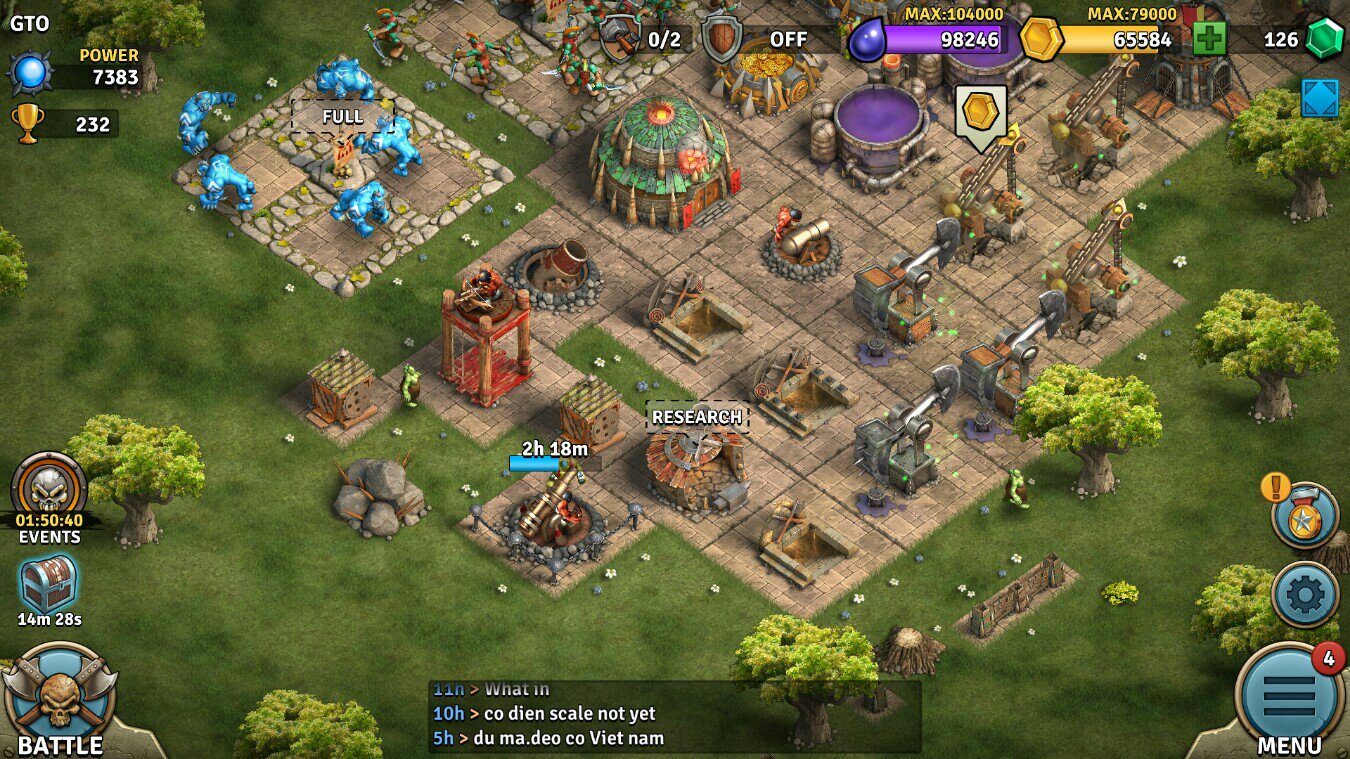 ORCS VS KNIGHTS GAME HÀNH DÀN TRẬN CHIẾN THUẬT 3D | Viết bởi thanhtam1991