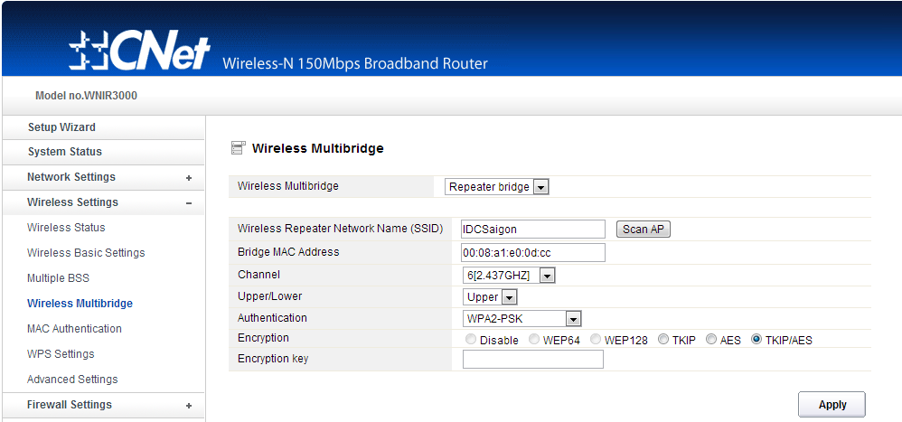UNLOCK CHỨC NĂNG REPEATER CHO CNET WNIR3000 | Viết bởi Tieulong_1711
