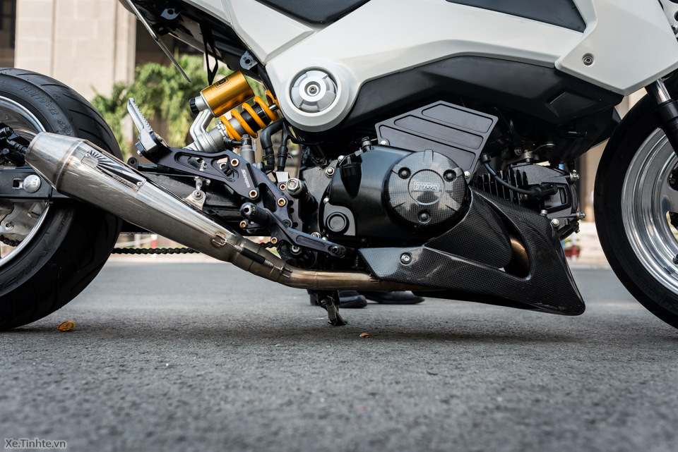 [Xe độ] Vẻ đẹp phá cách và độc đáo của Honda MSX125 kéo dài gắp và hạ ...