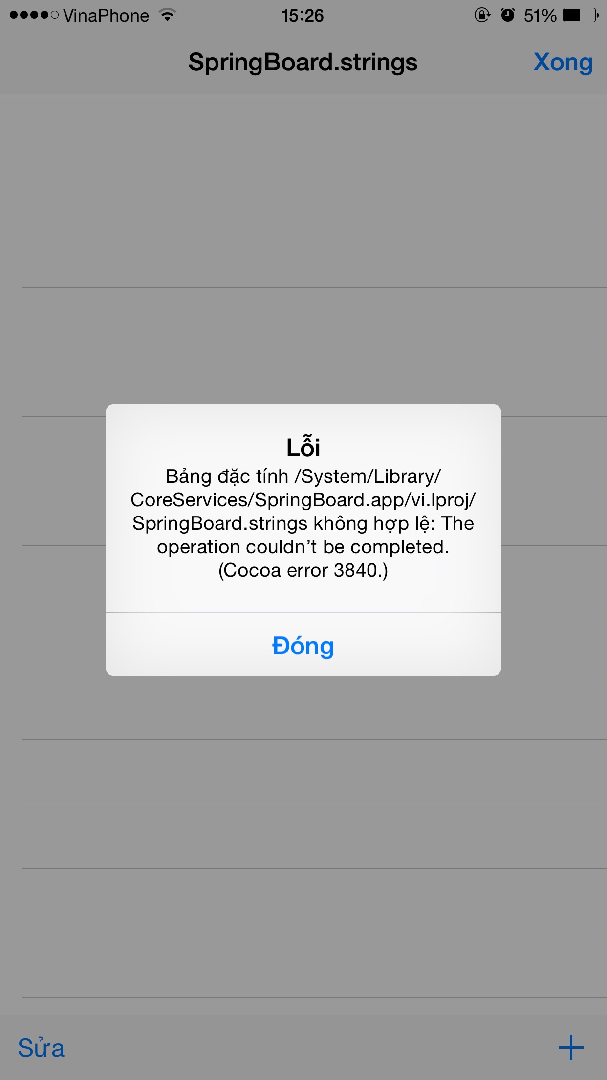 Xin file vi.lproj của ip 6+ ios 8.1 | Viết bởi abc123321