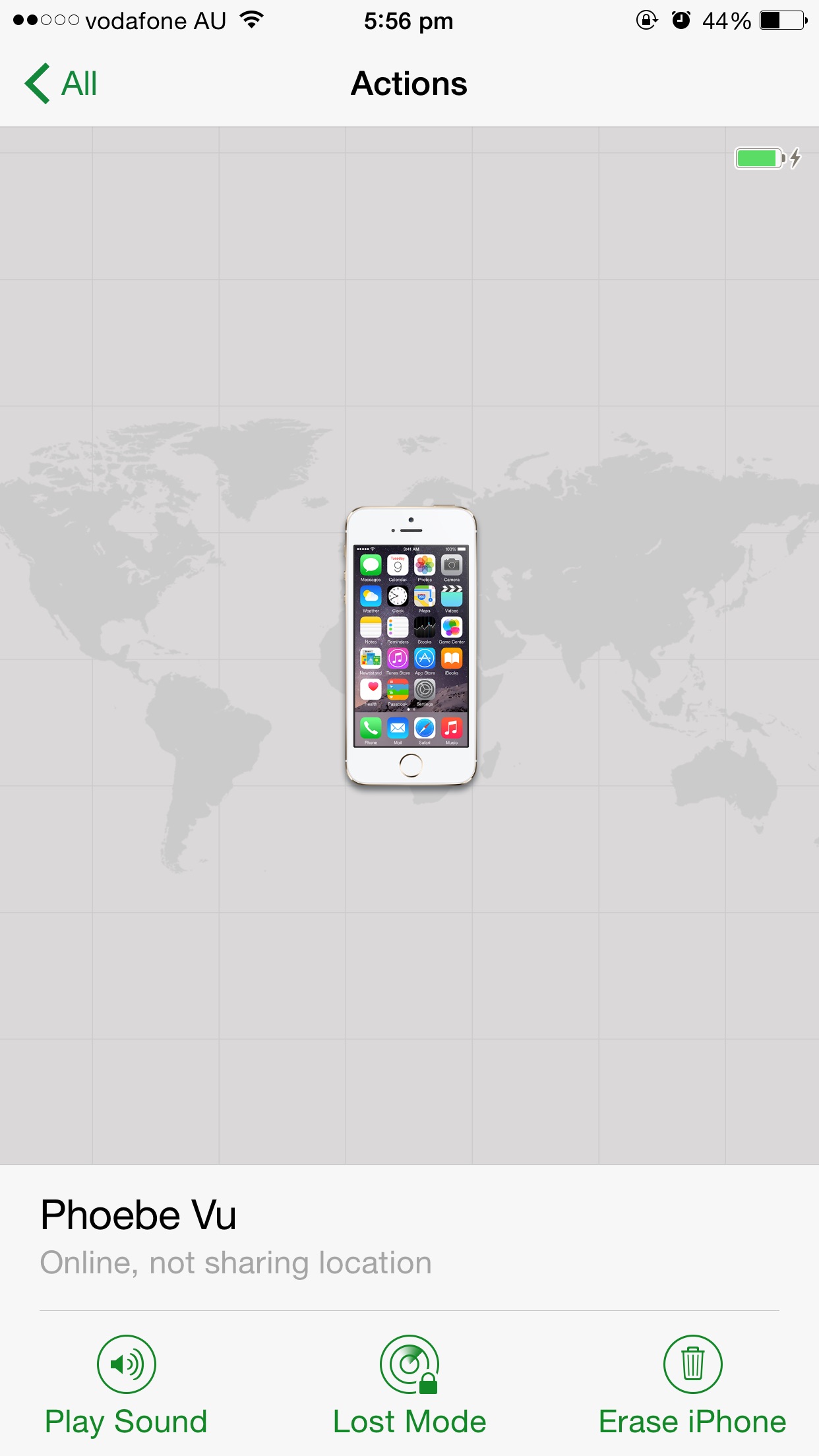 Not Sharing Location Not Sharing Location