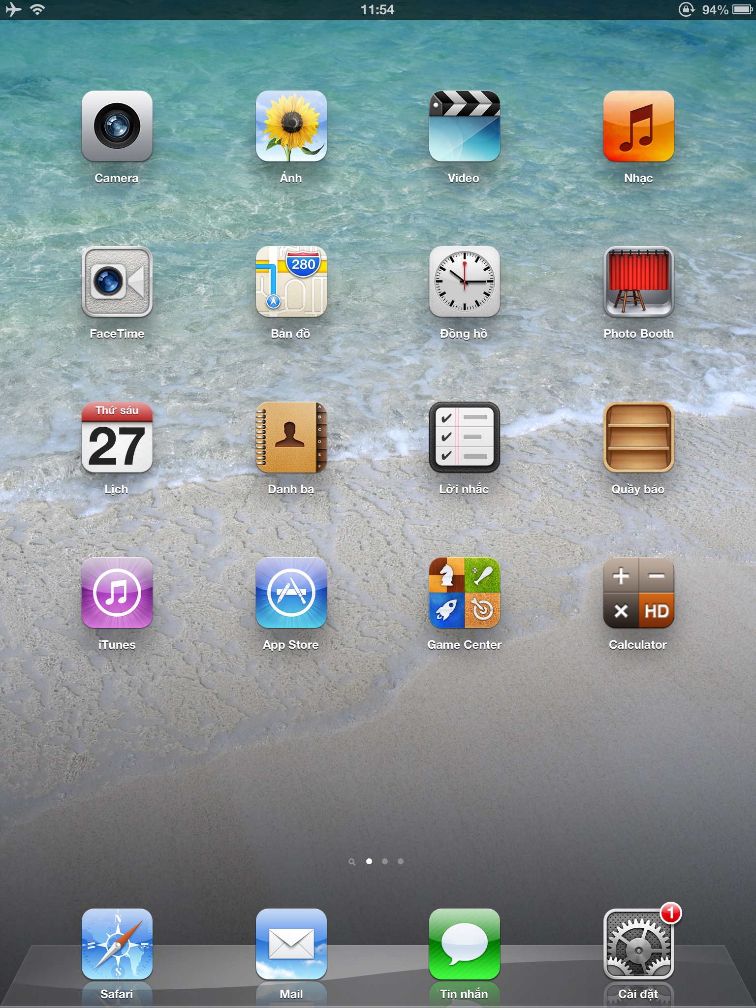 Ipad 4 sài ios 6 thích quá các bác ạ | Viết bởi ForrestGumpR