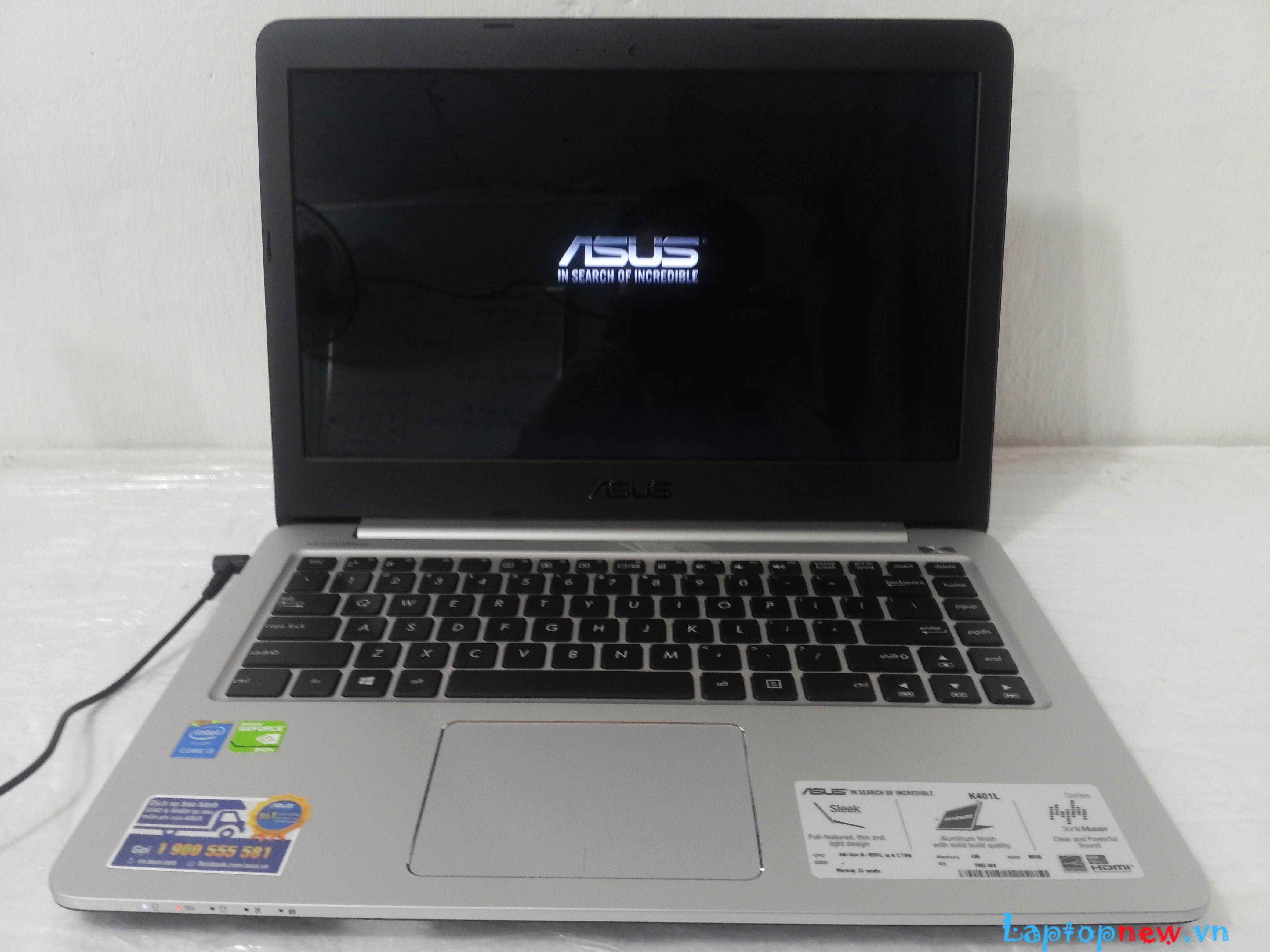 Asus K401 "Hình ảnh đập hộp sản phẩm mới của Asus" | Viết bởi laptopnew2201