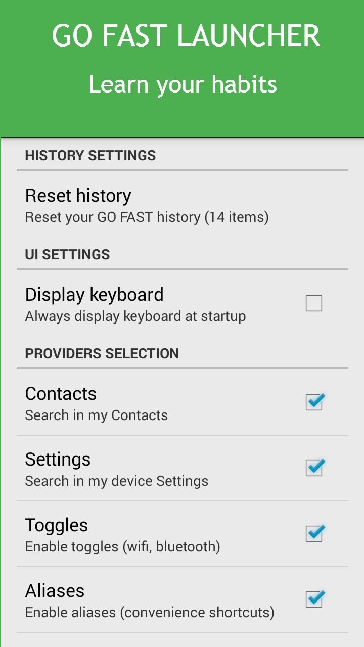App with material design - Launcher fastest | Viết bởi Review App