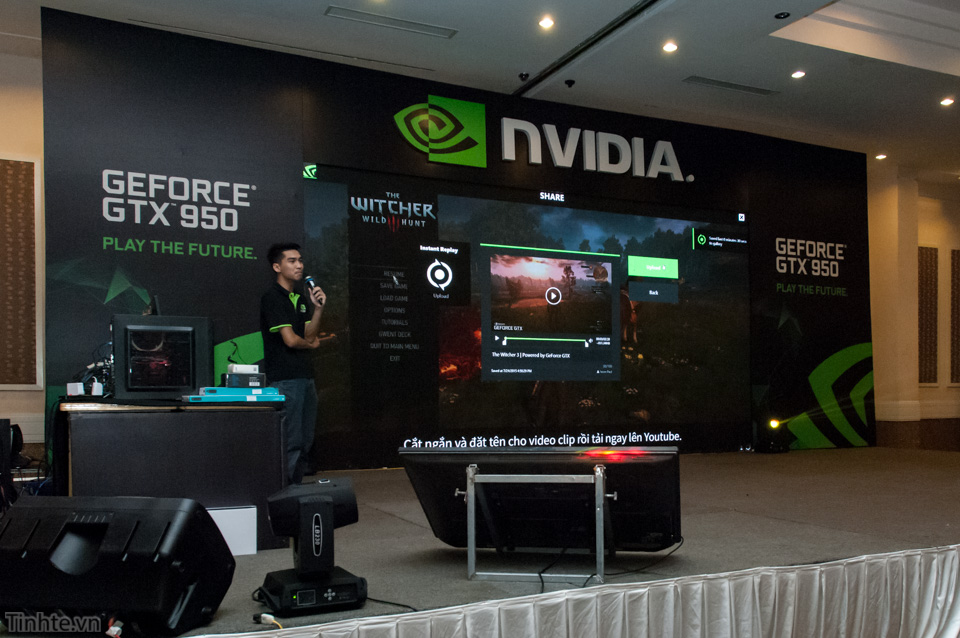 Toàn cảnh sự kiện Nvidia Gamer's Day, xem đấu game Dota 2, nhiều phần ...
