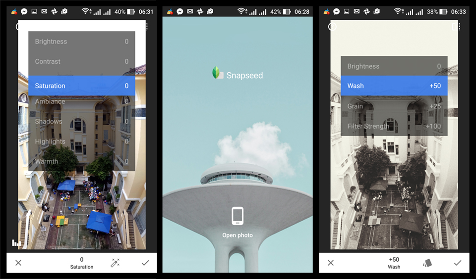 Cập nhật Snapseed 2.1: Hỗ trợ RAW DNG, bắt đầu cuộc đua ứng dụng xử lý ...