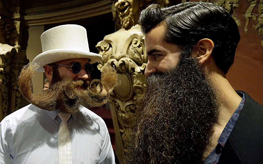 [Hình ảnh] Cuộc thi Râu & Ria mép dành cho quý ông năm 2015 tổ chức tại Mỹ