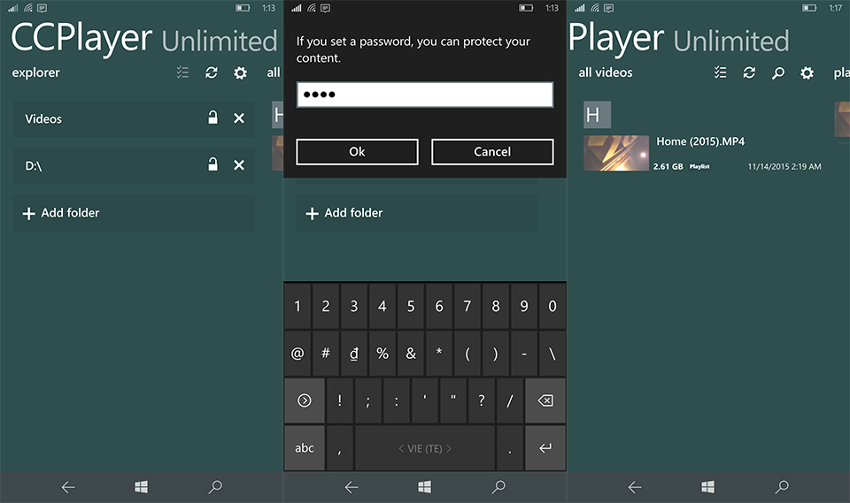 [W10M] CCPlayer: ứng dụng xem phim hỗ trợ nhiều định dạng phụ đề, tùy ...