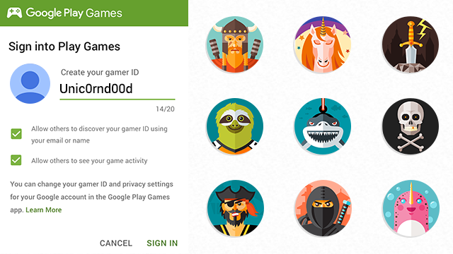Google Play Games sẽ dùng Gamer ID để thay thế cho danh tính trên ...