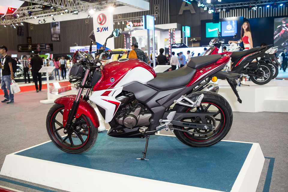 [VMCS 2016] Chi tiết SYM T3 - chiếc Wolf 300 phong cách hiện đại