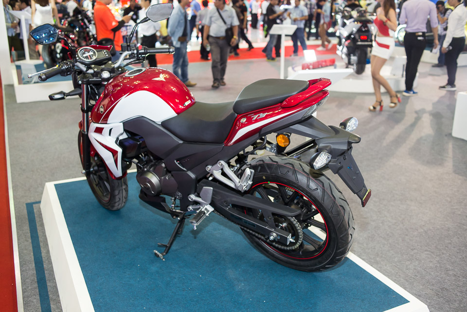 [VMCS 2016] Chi tiết SYM T3 - chiếc Wolf 300 phong cách hiện đại