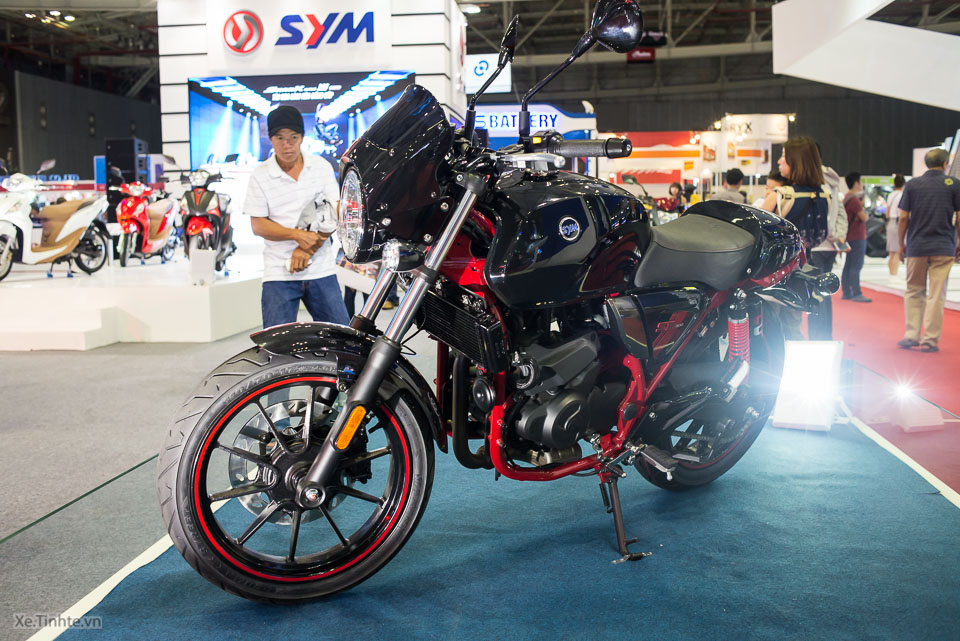 [VMCS 2016] Chi tiết SYM Wolf 300 CR - xe khá đẹp, hoàn thiện ổn, có ABS