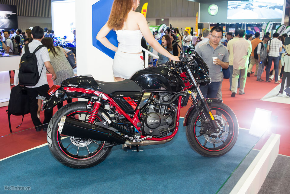 [VMCS 2016] Chi tiết SYM Wolf 300 CR - xe khá đẹp, hoàn thiện ổn, có ABS